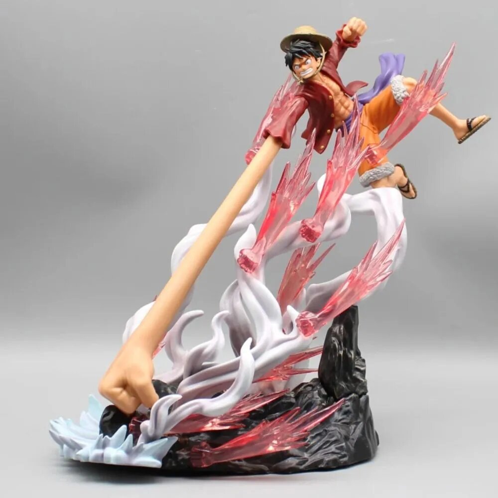 One Piece Nika Luffy Экшен-фигурка Gear 2 Long Hand 29 См, материал ABS пластик