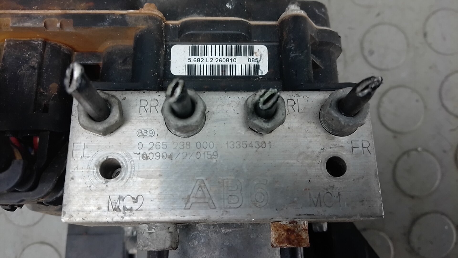Блок ABS OPEL MERIVA B, Номер 0265238000 — фото 1