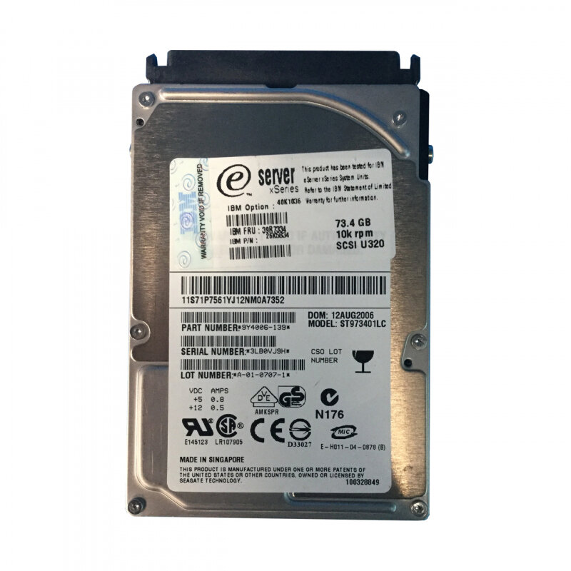 Жесткий диск IBM 26K5834 73,4Gb U320SCSI 2,5" HDD