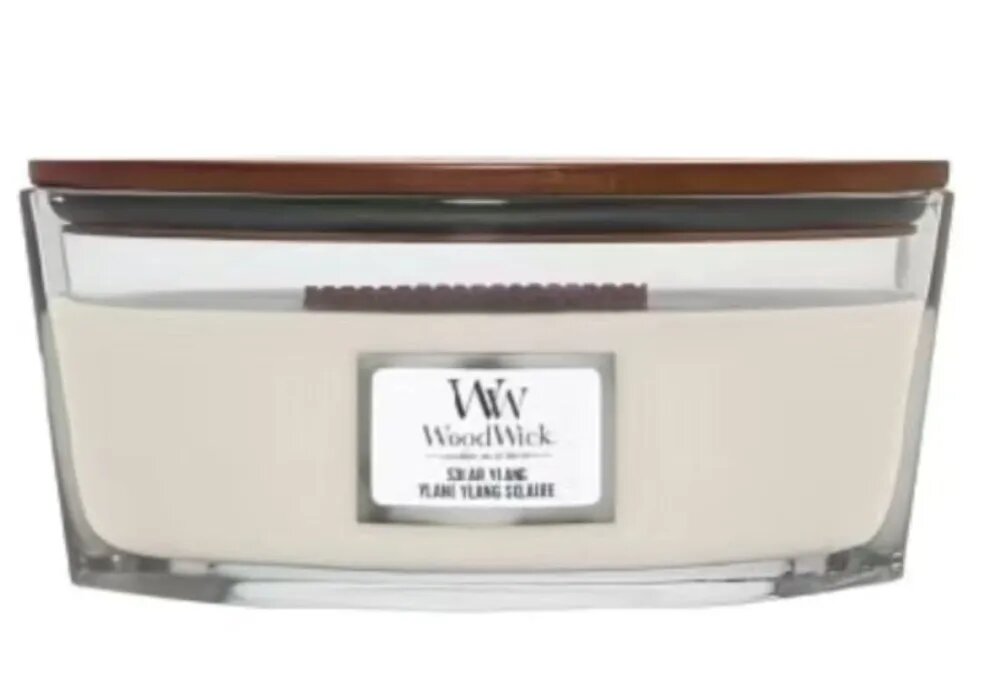 WoodWick Свеча ароматическая "SOLAR YLANG", 9.1 см х 17.4 см