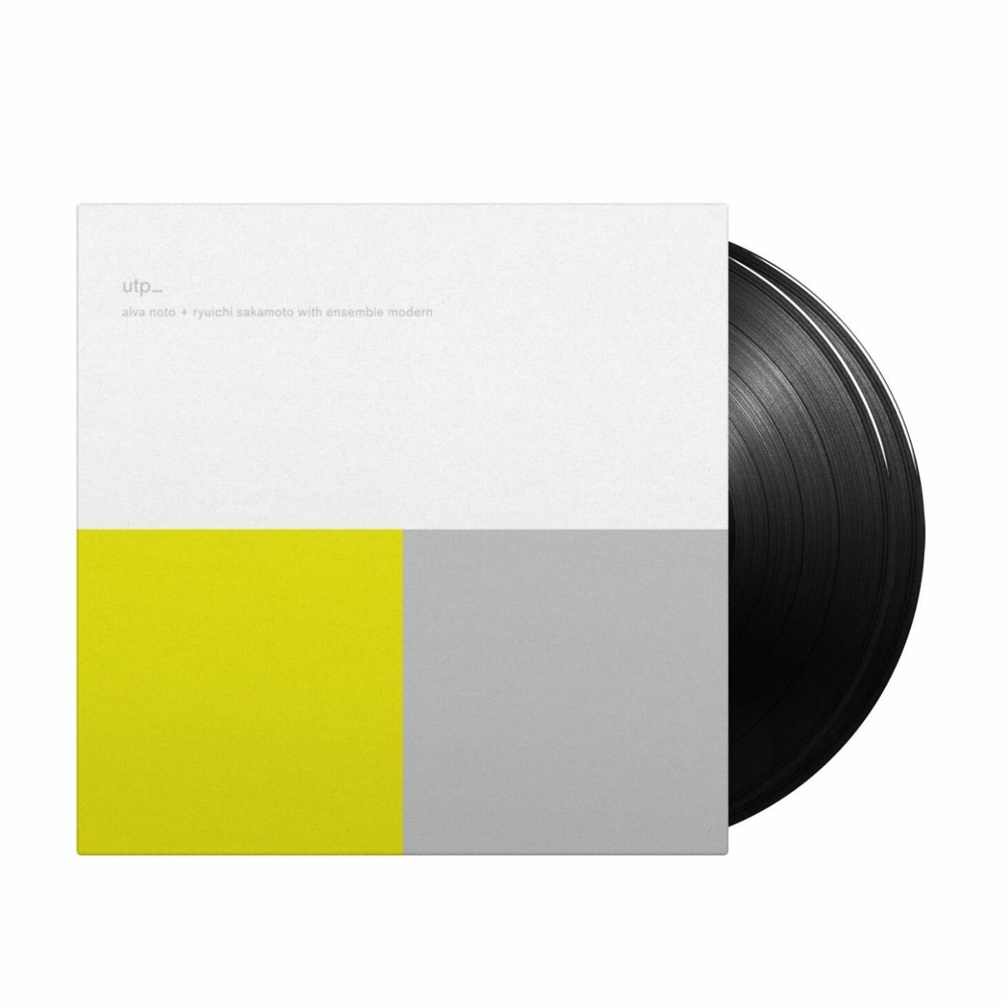 Виниловая пластинка Alva Noto + Ryuichi Sakamoto With Ensemble Modern - utp_, 2 x Vinyl, LP, New