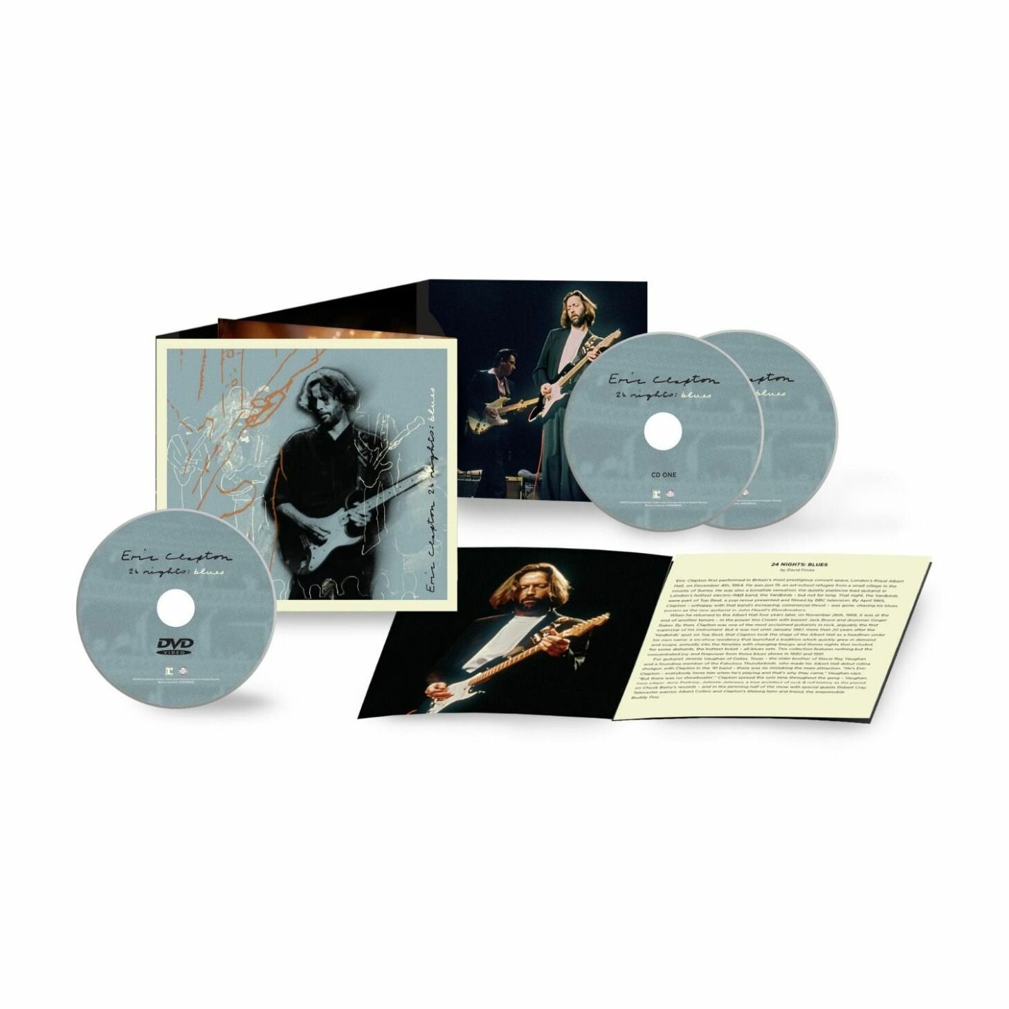 Музыка CD Eric Clapton - 24 Nights: Blues, 2 x SHM-CD, DVD-Video, NTSC, New