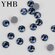 Стразы YHB Sapphire 107STA, темно-синий, 3 мм, SS10