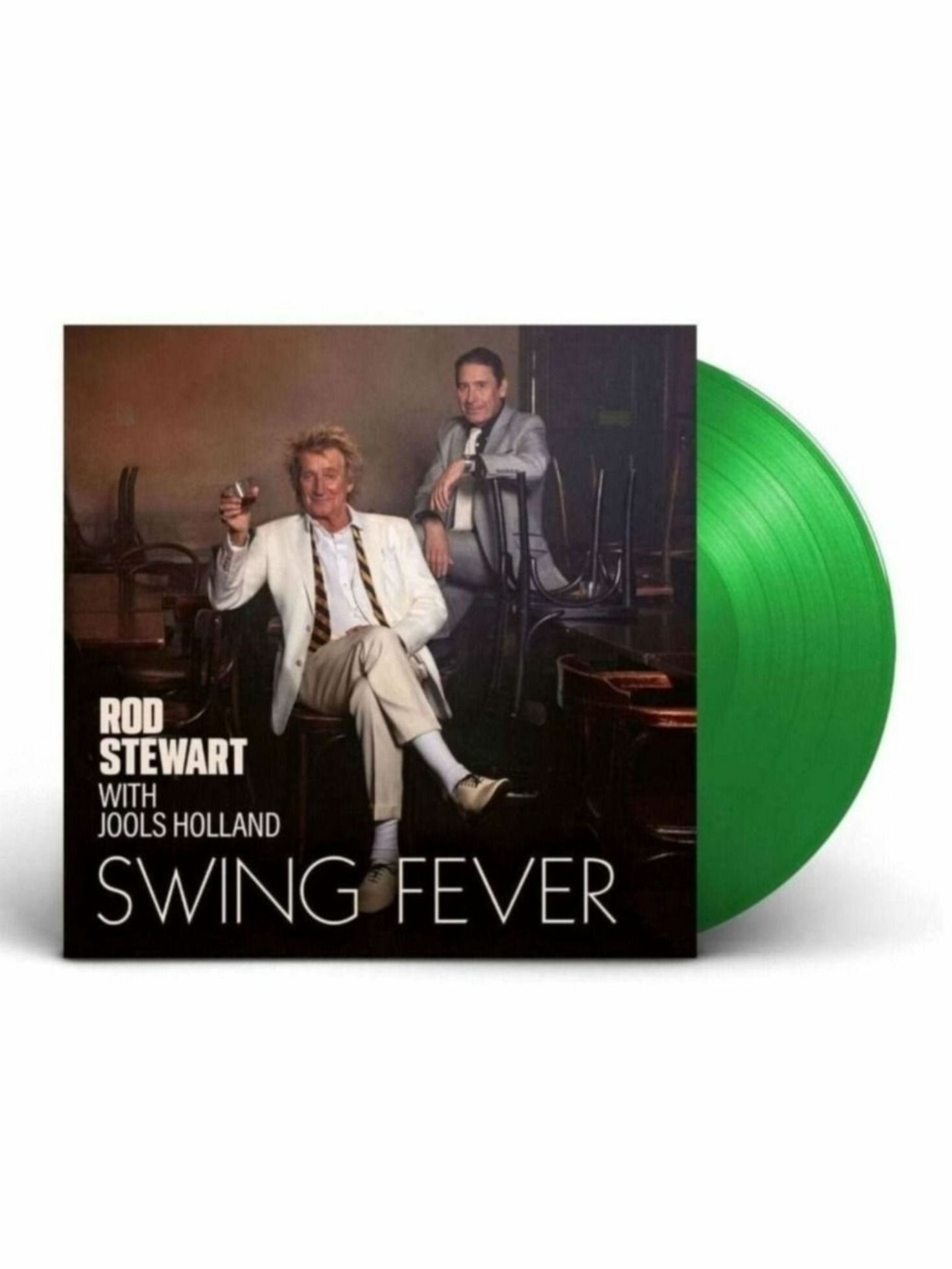 Виниловая пластинка Rod Stewart With Jools Holland - Swing Fever /> LP, Album, Limited Edition, Green
