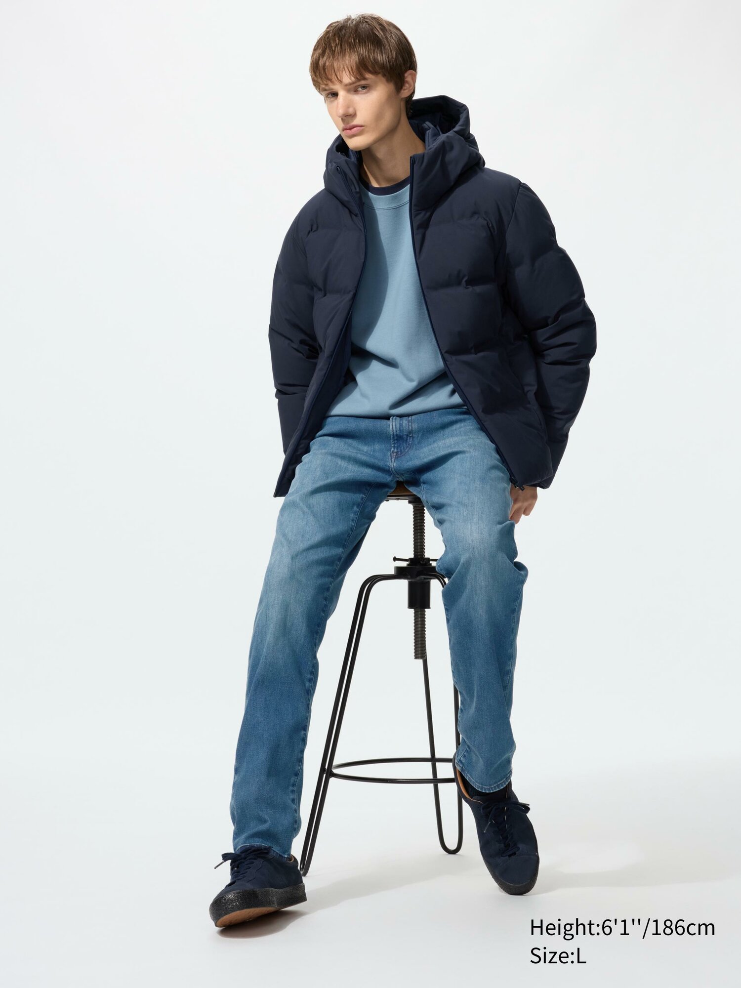 Джинсы EZY (INSEAM 84CM) 