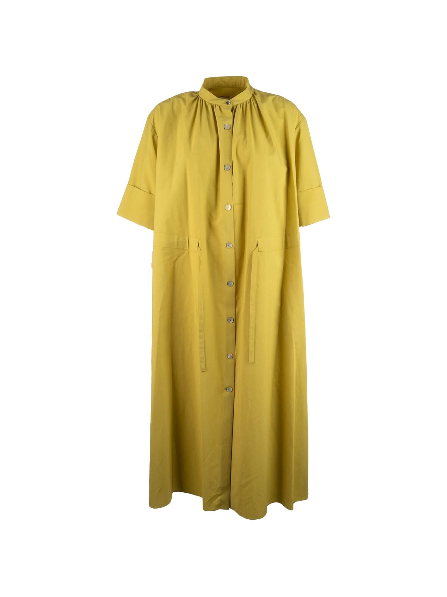 Платье Gathered shirt dress