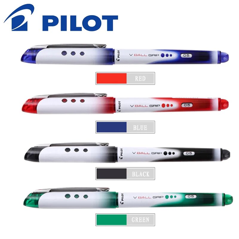 Гелевые ручки Pilot V, 0.5 мм, 6 шт, Mixed color
