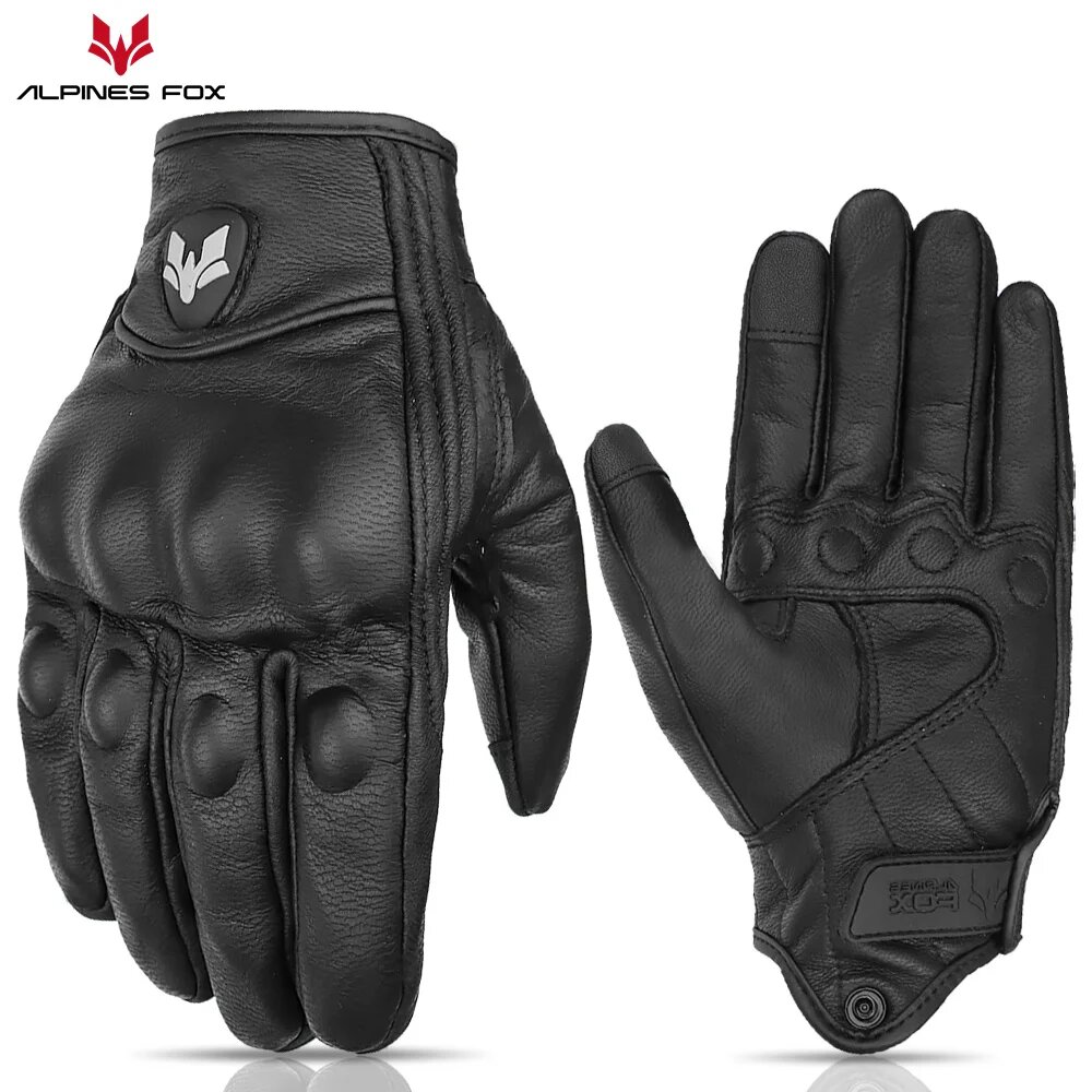 Мотоперчатки ALPINE FOX AFG-15 Black, размер XXL