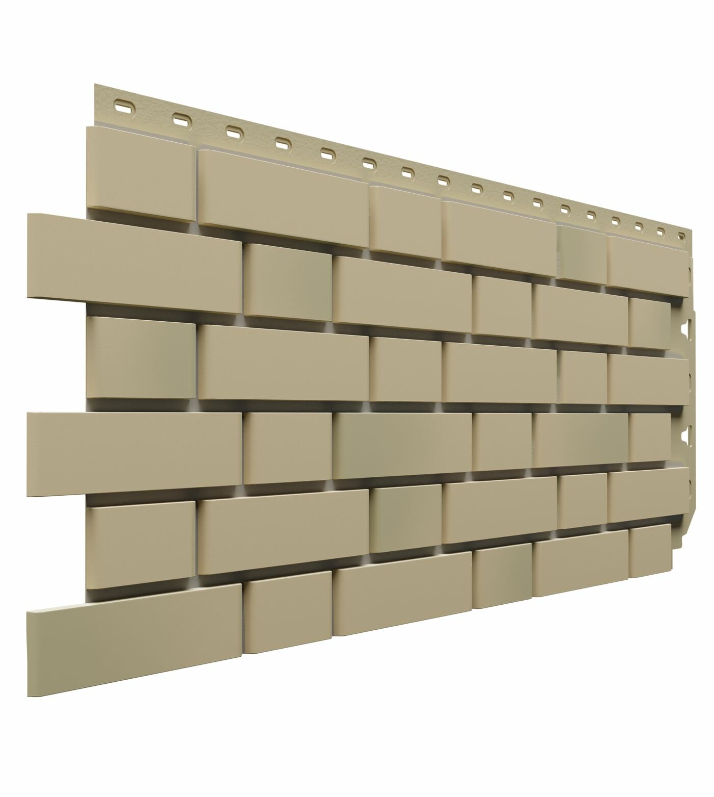 Фасадная панель Docke PREMIUM Flemish / Деке премиум Флемиш / кирпич, Янтарный, (1,095*0,420 м), 10 шт. (4,6 м. кв.)