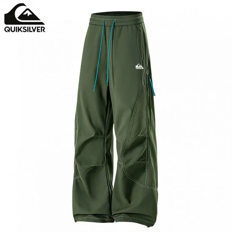 Брюки прямые Quiksilver Штаны тактические унисекс для треккинга и альпинизма, непромокаемые брюки-ветрозащитные для хайкинга, прочные рабочие штаны для активного отдыха на свежем воздухе