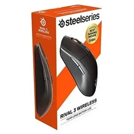Steelseries Rival 3 Wireless, в коробке
