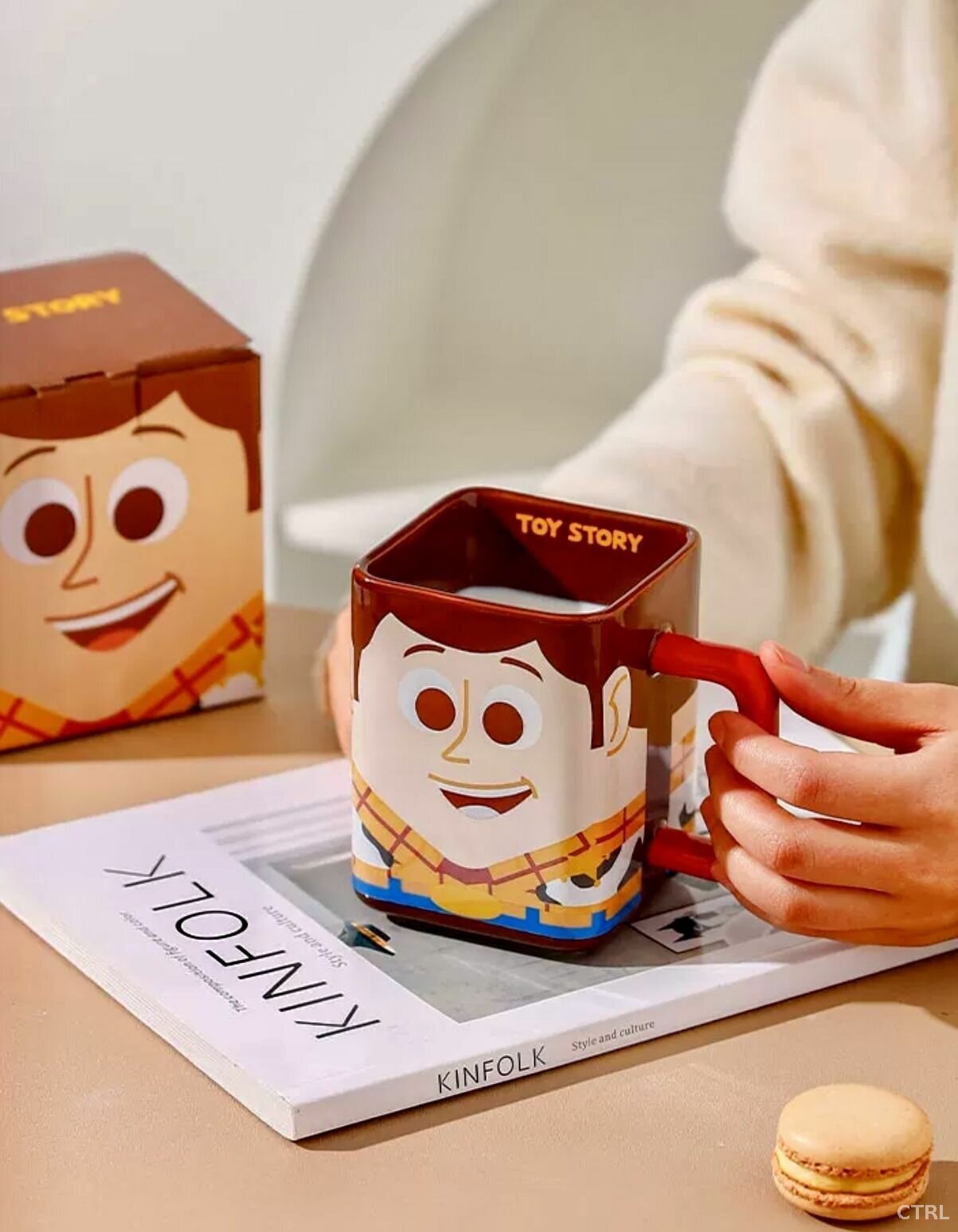 Премиум-кружка Вуди из серии Toy Story, История Игрушек, Disney Pixar / Дисней и Пиксар