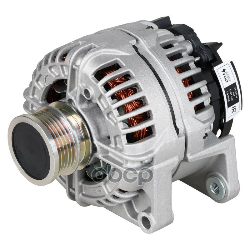 Генератор для автомобилей Opel Astra H (04-) 1.6i/1.6T/1.8i 120A STARTVOLT арт. LG2108
