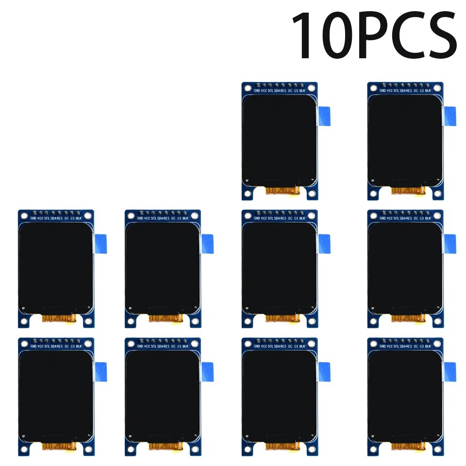 10шт ЖК-дисплей модуль 1.54" 240x240 SPI ST7789