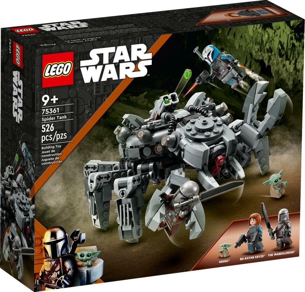 Конструктор LEGO Star Wars Танк-паук 75361, 526 деталей, от 9 лет