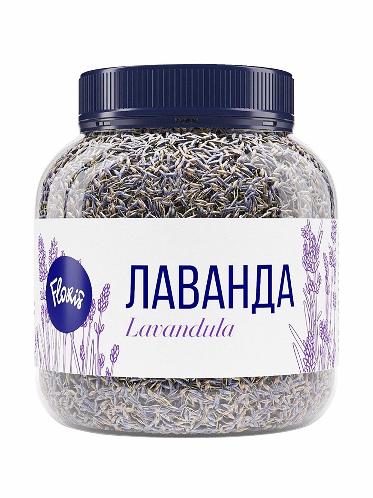 Чайный напиток Floris лаванда, 40г, в банке. 2 штуки