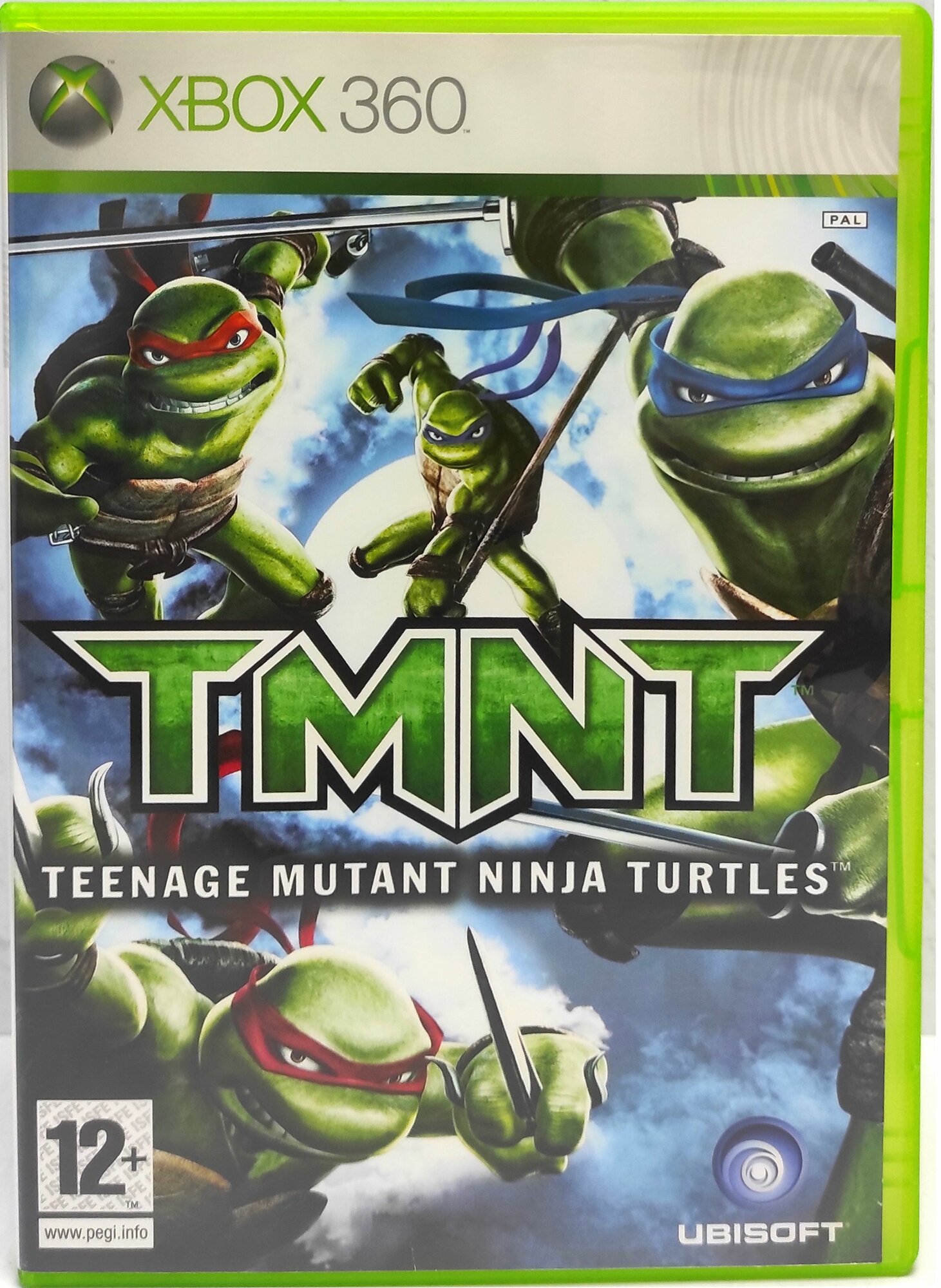 Teenage Mutant Ninja Turtles Черепашки ниндзя Английский язык Видеоигра на диске Xbox 360. Товар уцененный