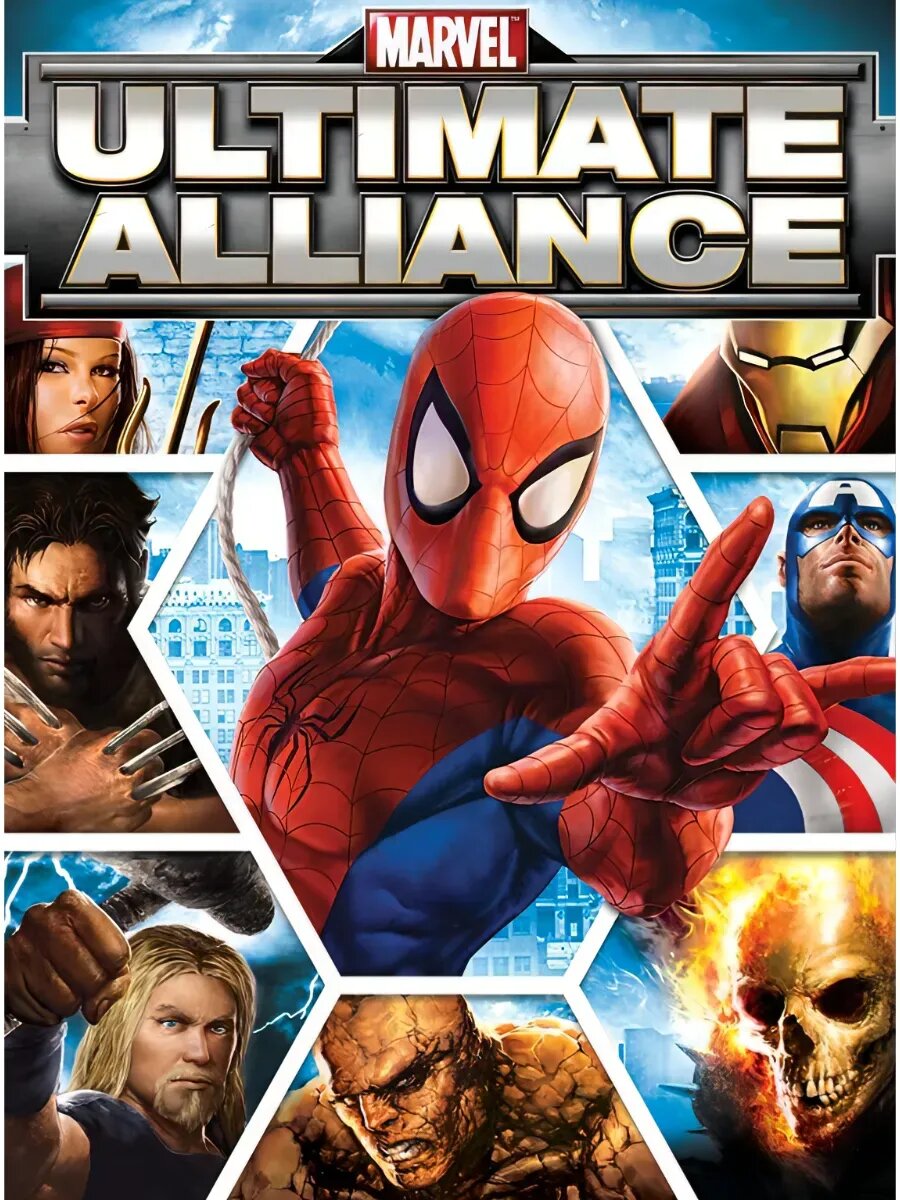 Marvel: Ultimate Alliance, игра для ПК (на флешке USB)