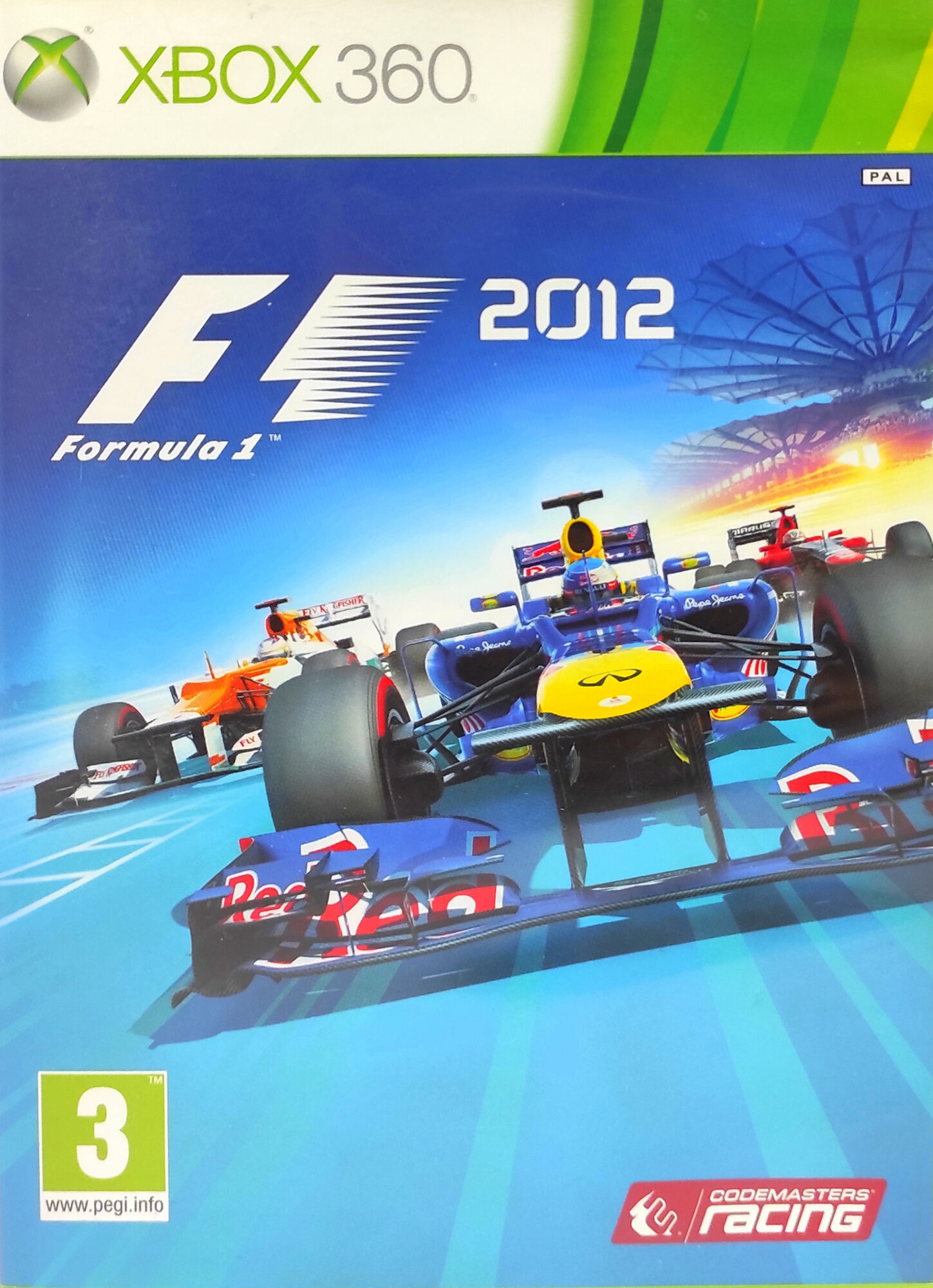 Formula 1 F1 2012 Английский язык Видеоигра на диске Xbox 360. Товар уцененный
