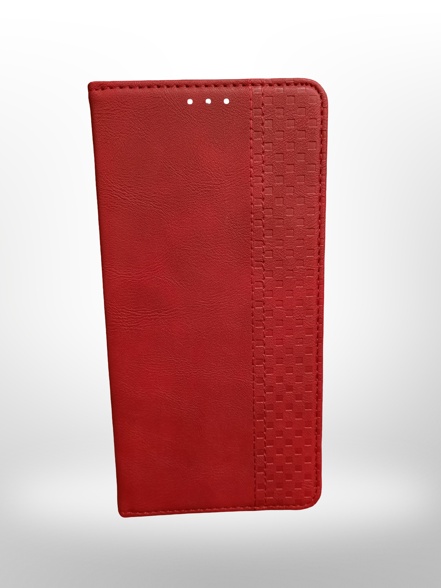 Защитный чехол - книга Wallet для телефона Mi 10T/10T Pro красного цвета