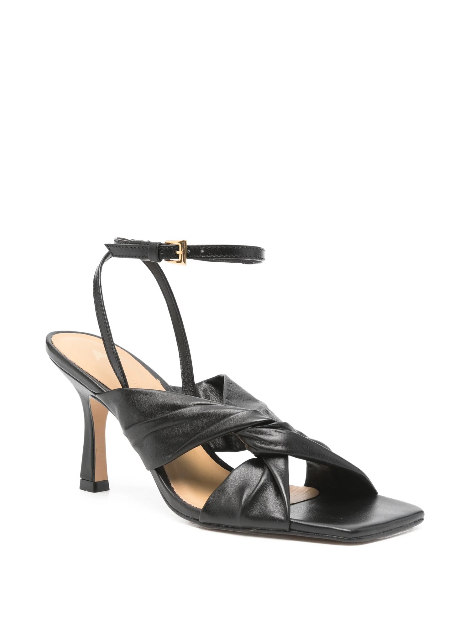 Босоножки Carrano Knotted-strap sandals, размер 37, black/black — фото 1