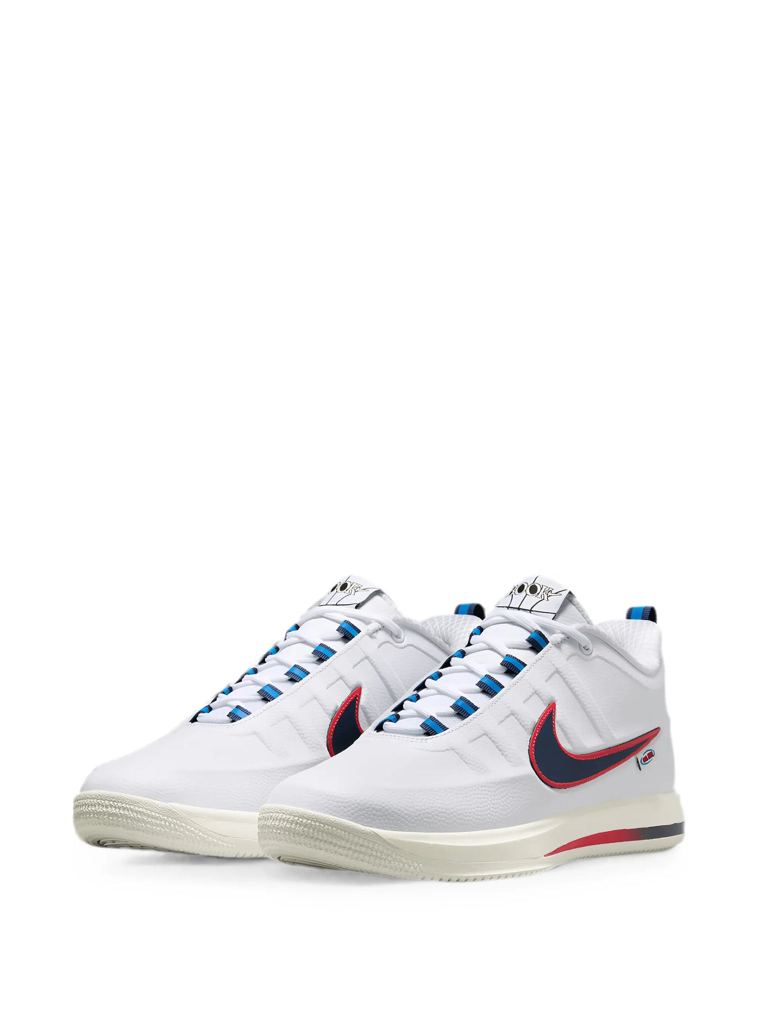 Кроссовки NIKE Book 2 sneakers, размер 9 US, white — фото 1