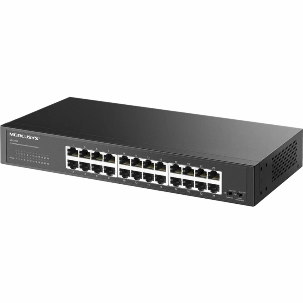 Коммутатор Mercusys MS124GS неуправляемый, 2478780