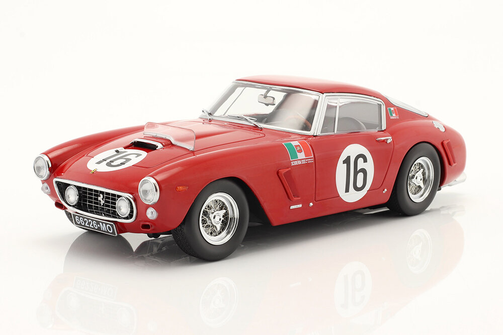 Модель коллекционная KK-SCALE Ferrari 250 gt swb competizione no 16 24H le mans 1961