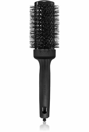 Расческа olivia garden black label shine wavy bristles, средняя 45 мм, черный