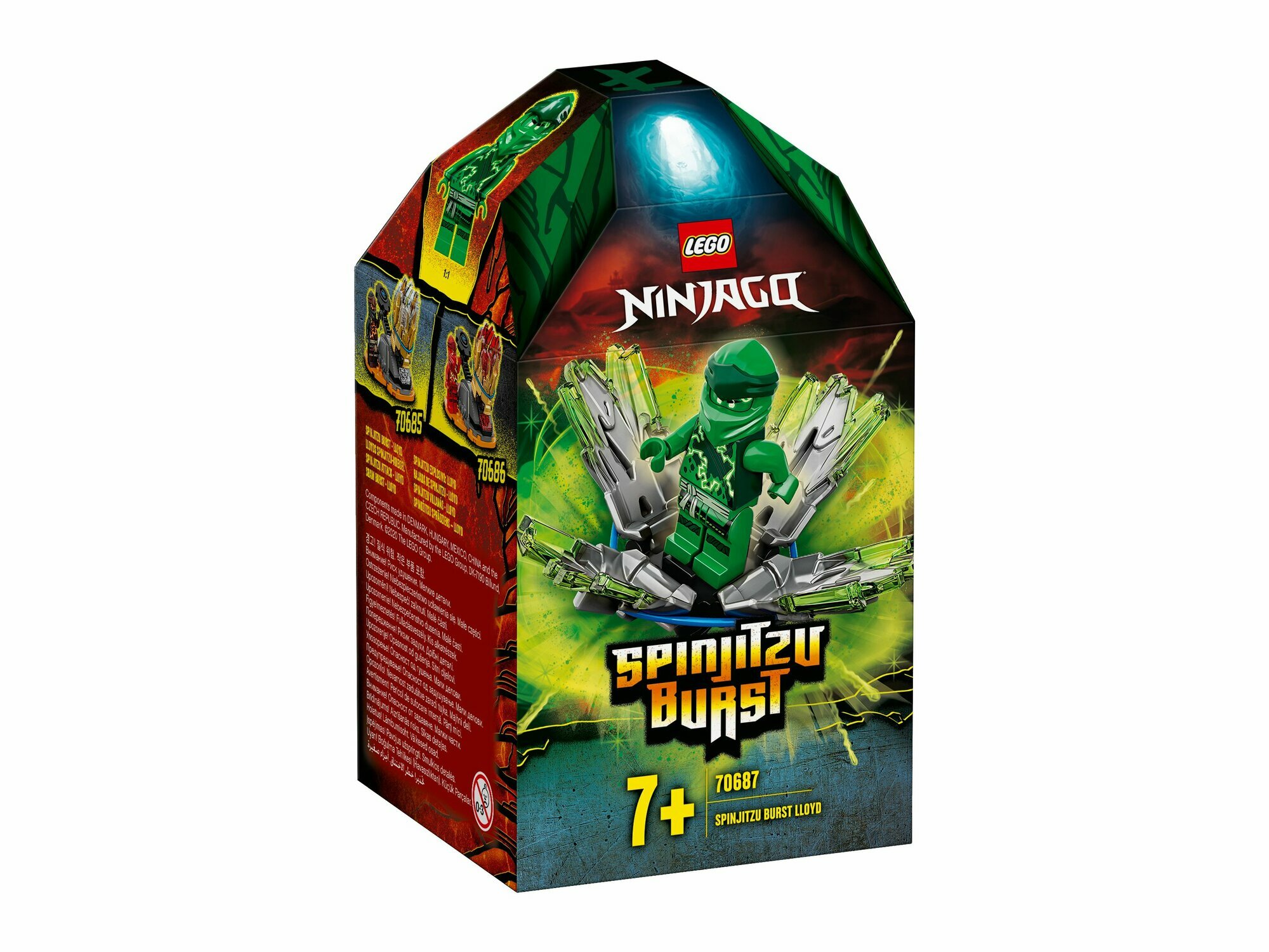 Конструктор LEGO Ninjago 70687 Spinjitzu Burst: Lloyd (Шквал Кружитцу - Ллойд)