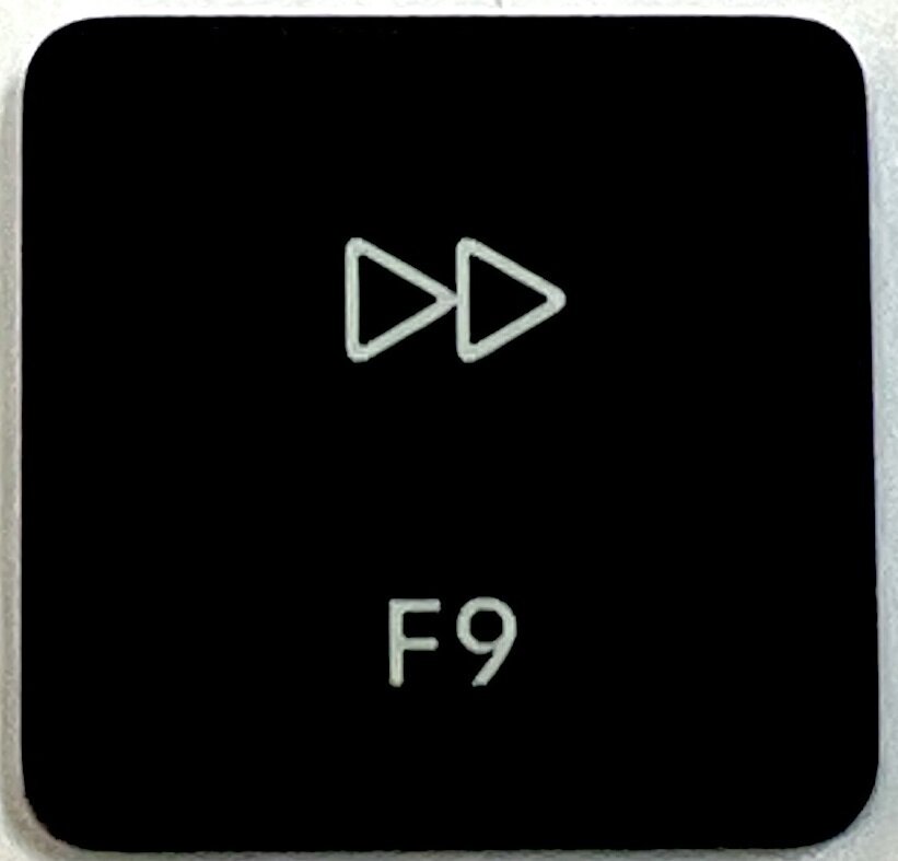 Кнопка клавиша f9 ф9 Macbook M1 2021-2022