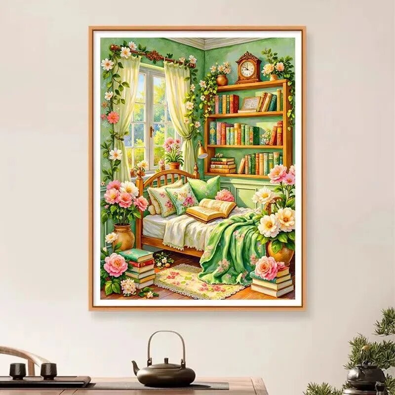 Наборы для вышивания крестом JOYAUTUM Китайский стиль 11CT 50x70cm