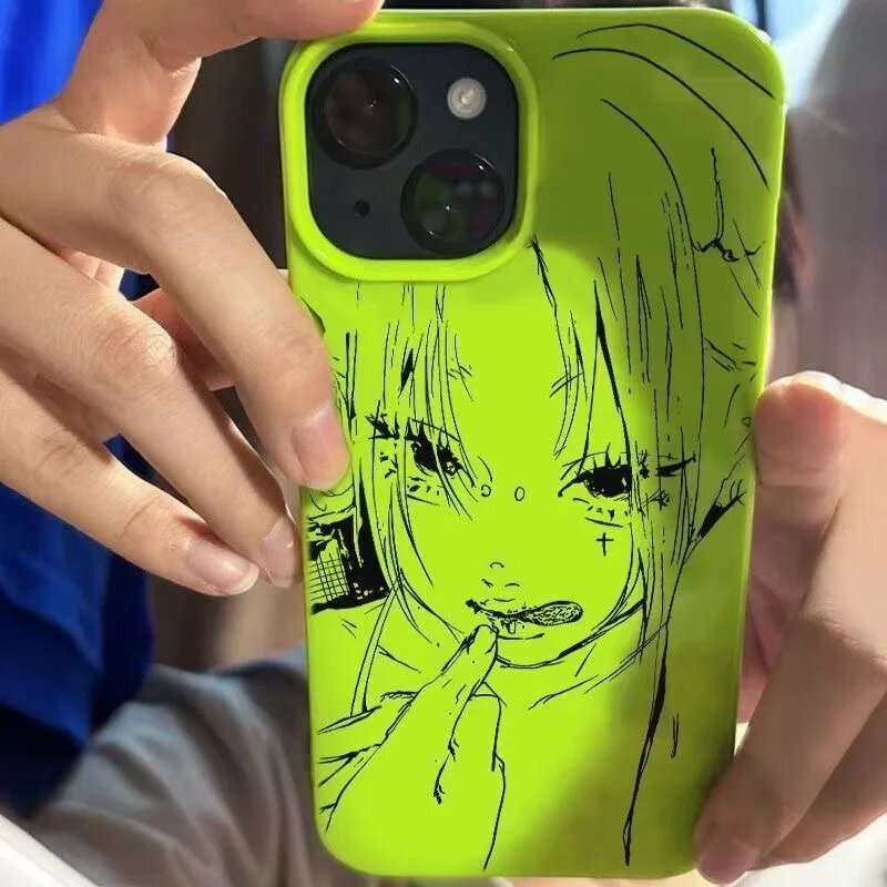 Чехол для iPhone 16 Pro с аниме Image B