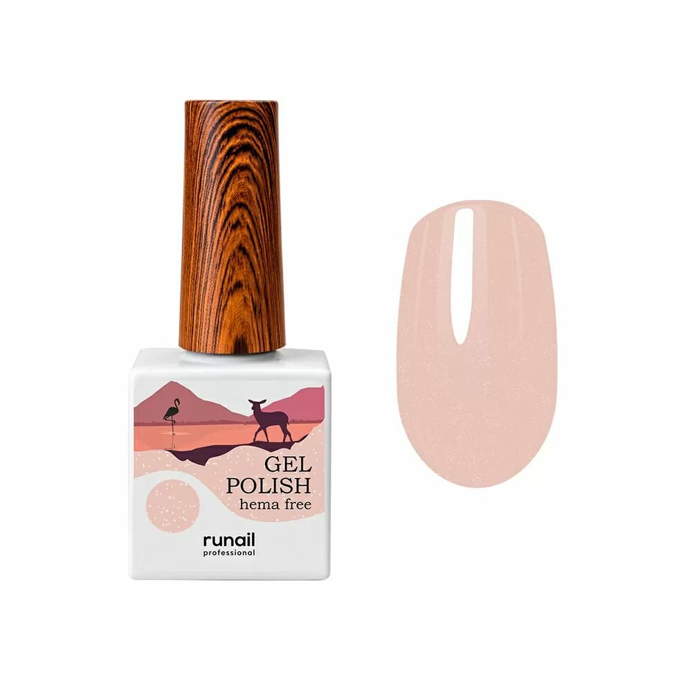 Runail Гель-лак Gel polish (hema free), 10мл №9885