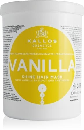Маска для волос kallos kjmn professional vanilla, 1000 мл