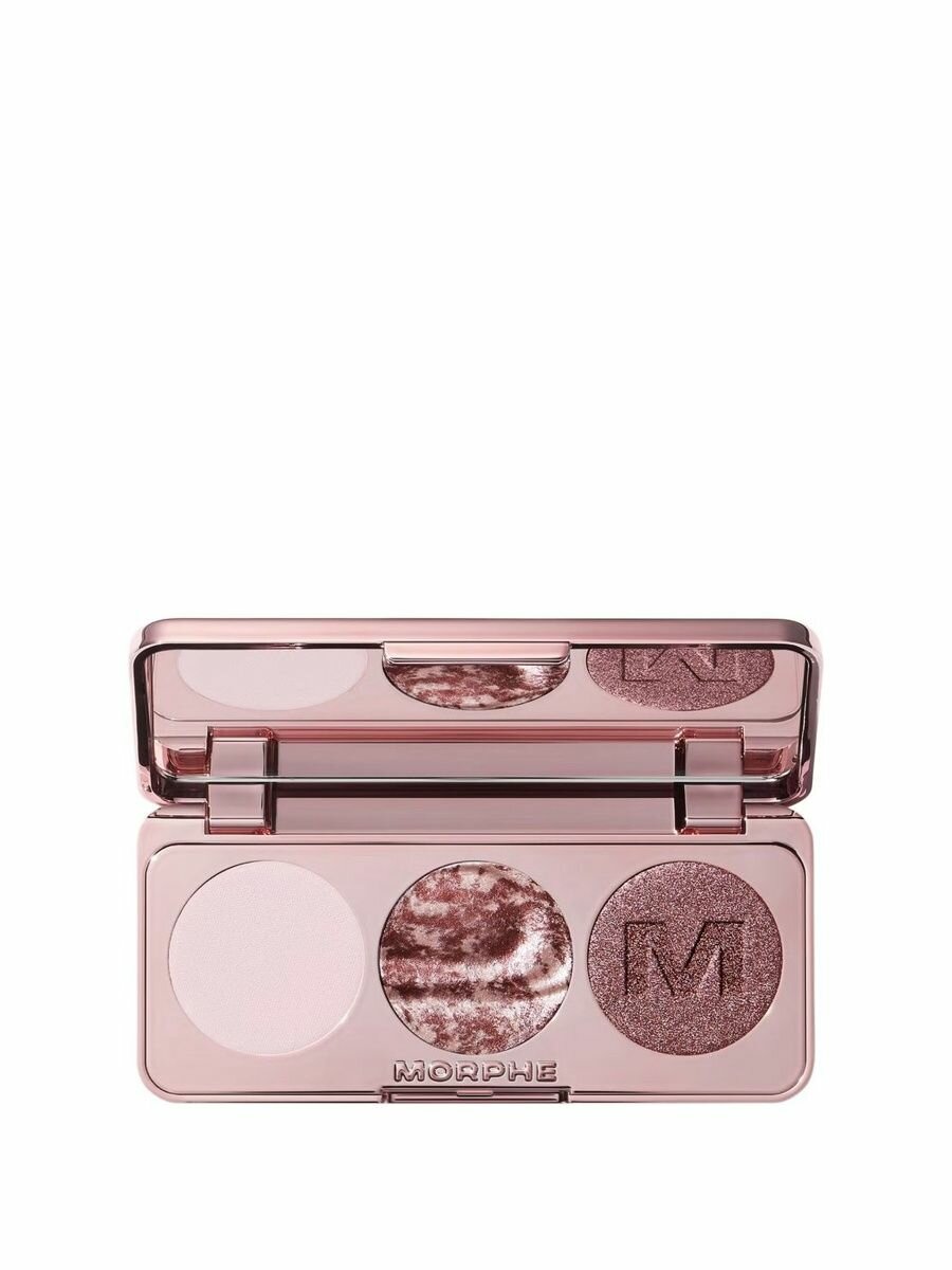 MORPHE Палетка теней для век Eyeshadow Trio (Pinky Ring) 3,5 г