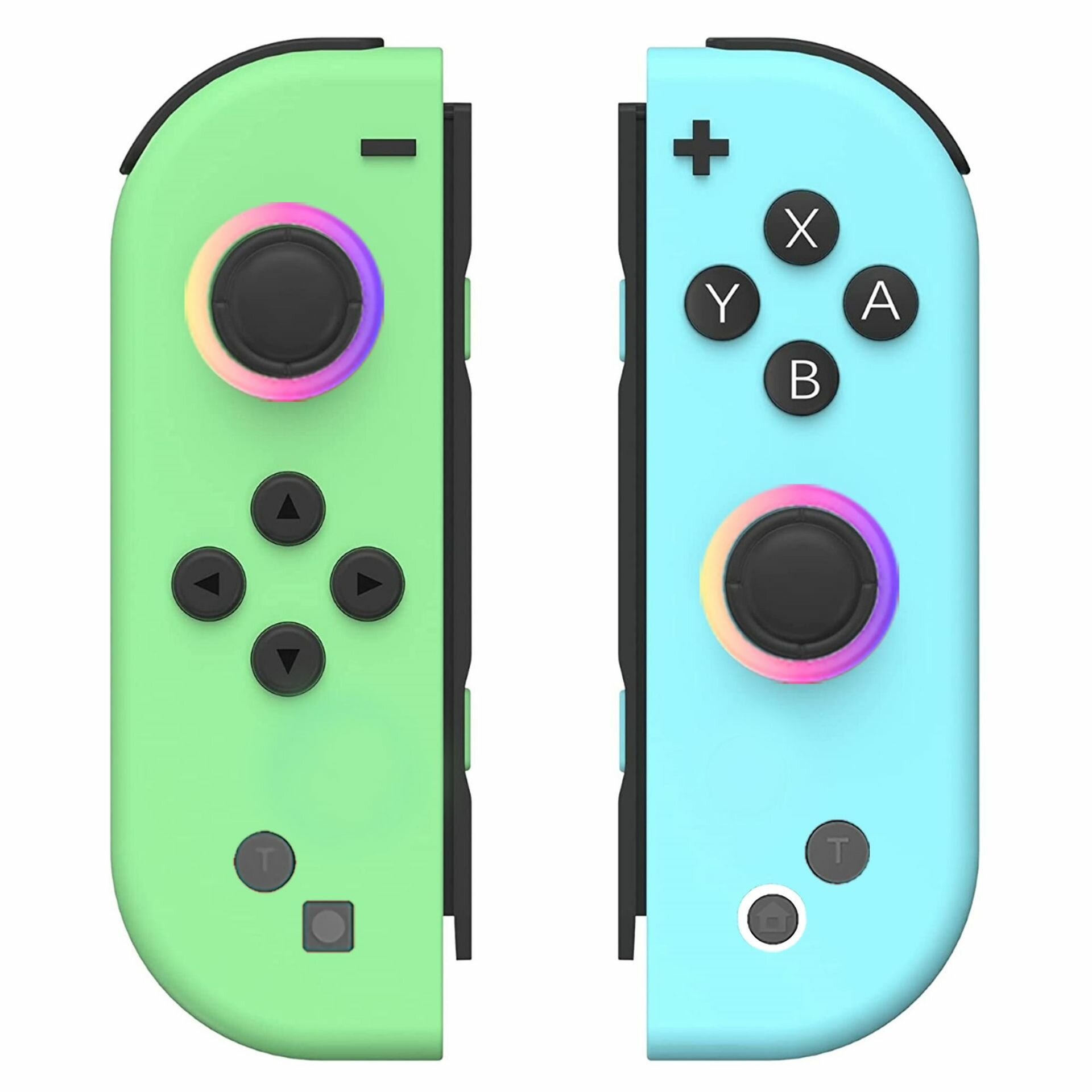 Контроллер Joy-Con для Nintendo Switch с темой Animal Crossing, 6-осевой вибрацией, светодиодным кольцом, специальный