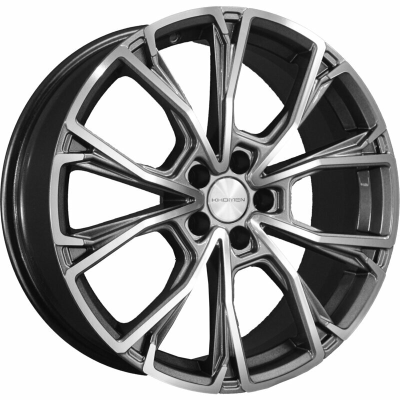Литой колесный диск Khomen Wheels KHW1907 (Changan Uni-k) 7,5x19/5x114,3 ET35 D60,1 Gray-FP