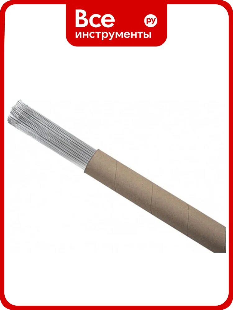 Прутки алюминиевые TIG ER-5356 AlMg5 (2 мм; 1000 мм; 2 кг) кедр 8012840