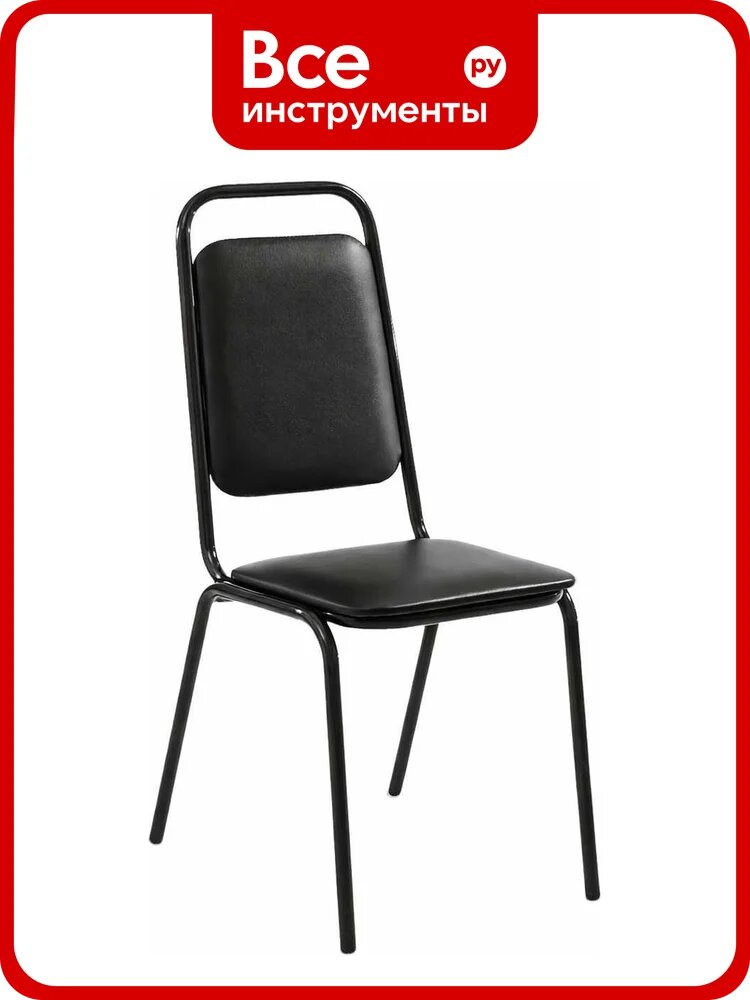 Стул Фабрикант кожа искусственная, PV, 1 черный, BL 4610097303081