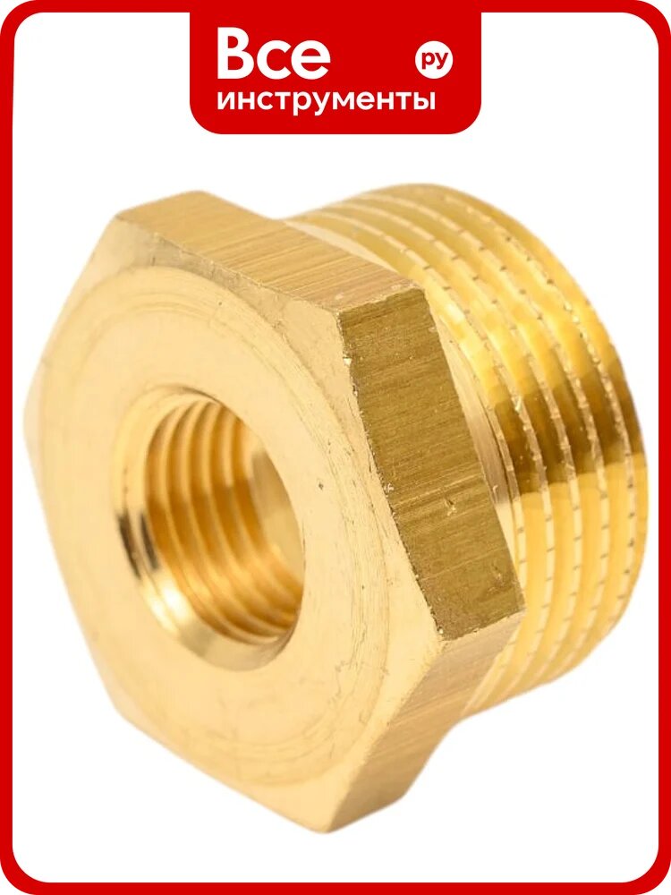 Футорка STOUT Sft-0028-003414 3/4x1/4 RG008Q0R2PL2IH латунный соединитель внутренне‑наружного типа для бытовых систем