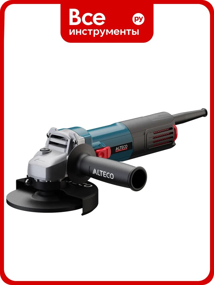 Угловая шлифмашина ALTECO AG 800-125, 800Вт, 125мм, 11000об/мин