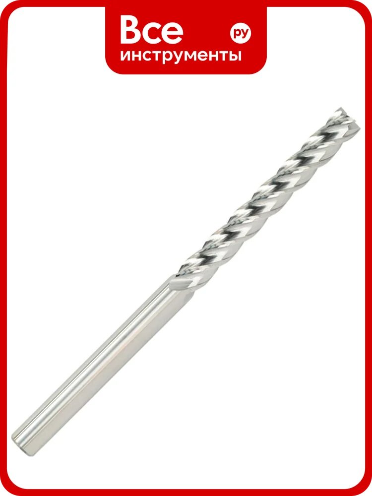 Фреза OSAWA GBL4, спиральная, концевая, цилиндрический хвостовик, MG