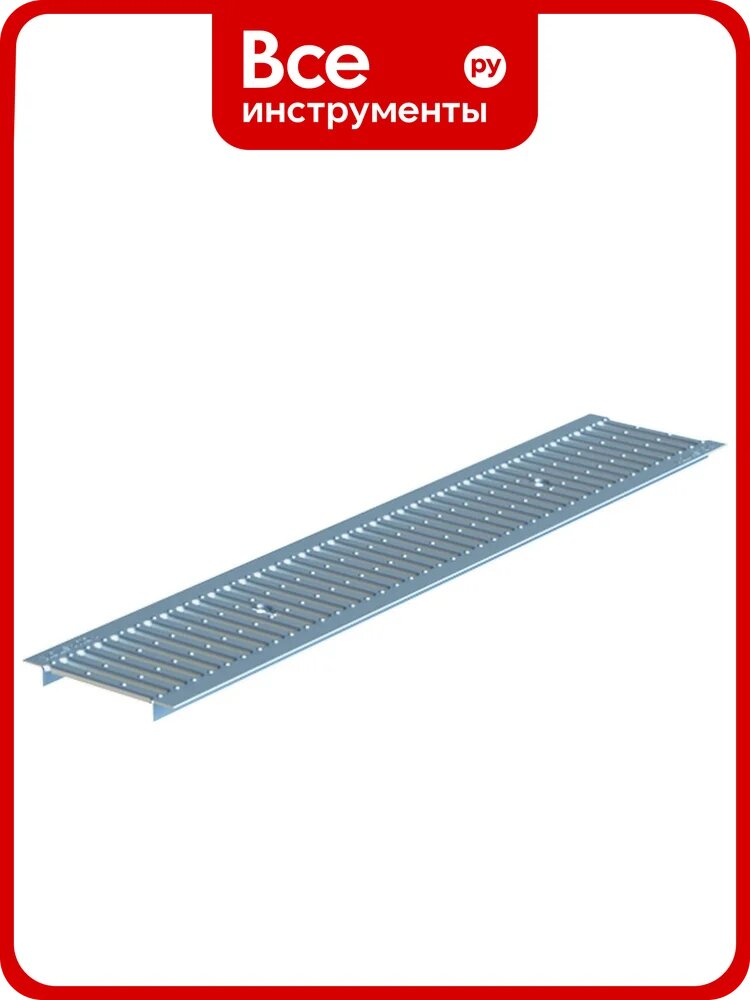 Штампованная оцинкованная решетка Aquastok Norma DN150 А15 1000x197x22 (31541А) 549099