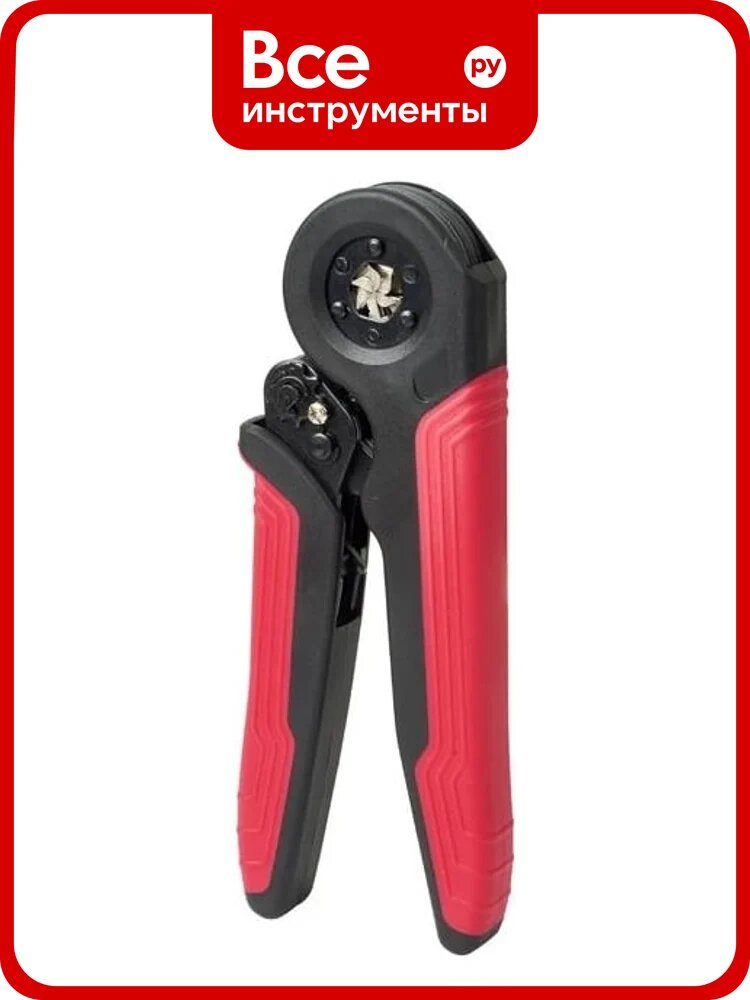 Пресс-клещи HLT ПКВ10-6 (0.25‑10 мм² E/Ншви, НШВ, Ншви2) Шестигранник 084‑20‑105, для втулочных наконечников обжим