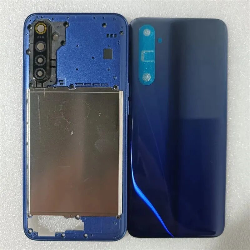 Корпус Для Realme 6 RMX2001 (средняя часть, и задняя крышка)