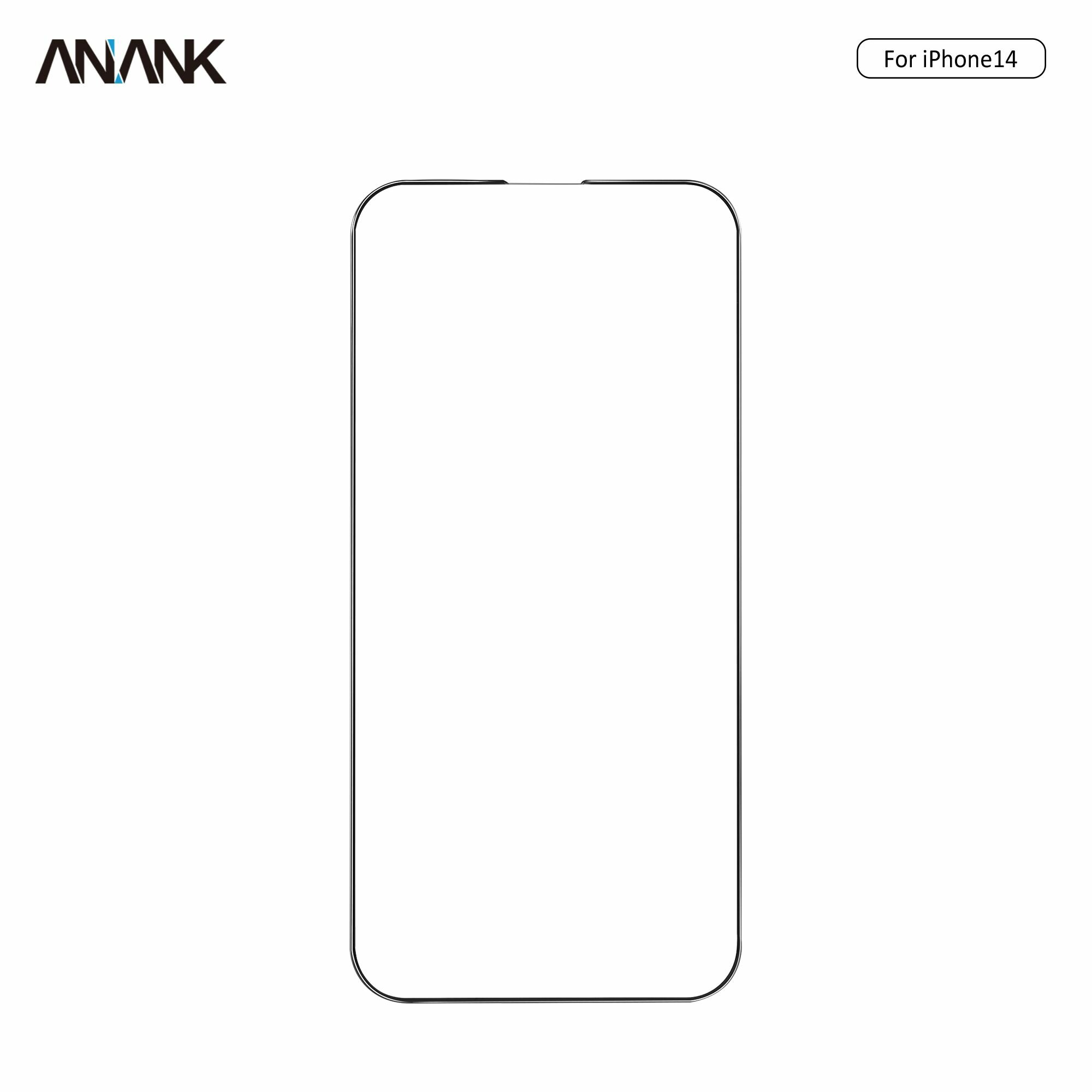 Защитное стекло для iPhone 14 Pro Max (6.7") 5D Anank