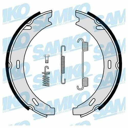 Колодки тормозные барабанные (комплект 4 шт.) Samko 84729 для Chrysler Crossfire; Mercedes 170 W170 W170, 190 (W201) W201, A-CLASS W168