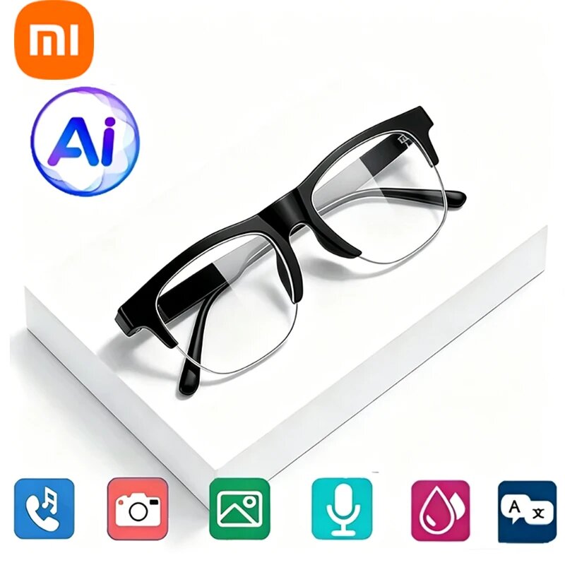 Умные очки Xiaomi Ai Black Transparent