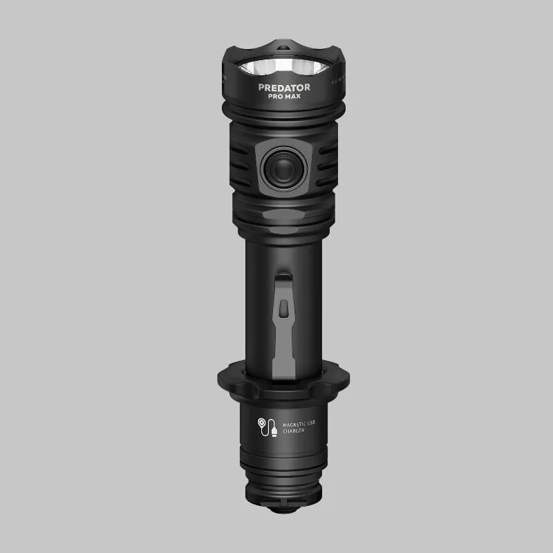 Armytek Predator Pro Max фонарик расширенный набор перезаряжаемый тактический фонарик 3000 люмен охотничий фонарь